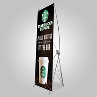 X-Frame Banner Printing | Custom Online X-Frame Banners | M13 Graphics